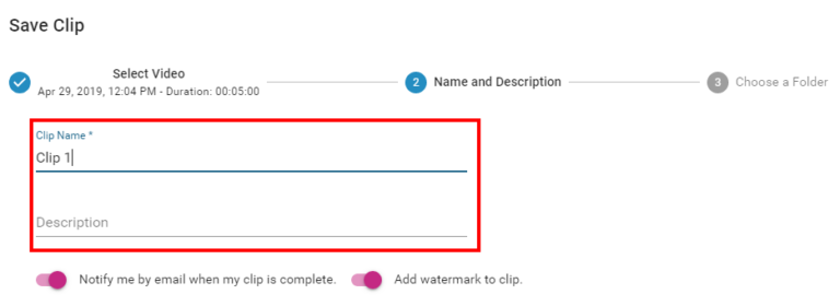 Save a Clip - Envysion Learning