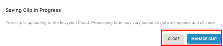 Save a Clip - Envysion Learning