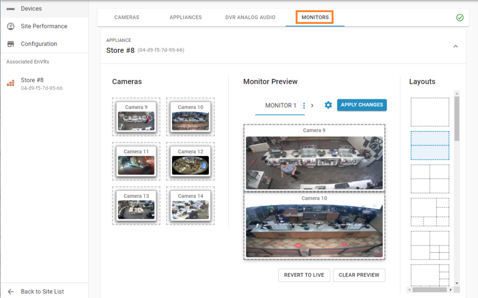 Configuring Public View Monitors (PVM) - Envysion Learning