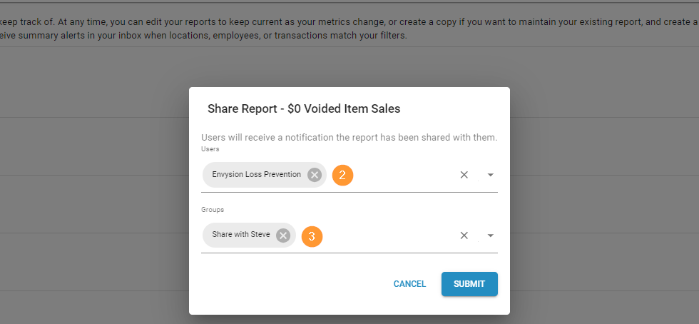 Customize, Save, and Share Reports - Envysion Learning